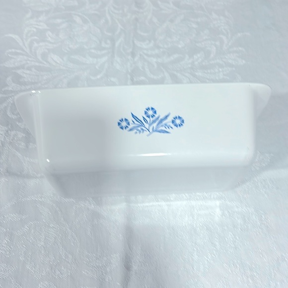 Corningware | Kitchen | Corning Ware Blue Flower Loaf Bread Pan For ...